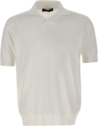 FILIPPO DE LAURENTIIS Homme, Tops, Blanc, Taille: XL M/C Skipper Polo
