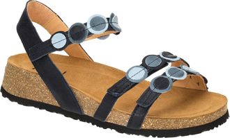 Think Sandale Think Koak Sandale blau Leder Punkte 322