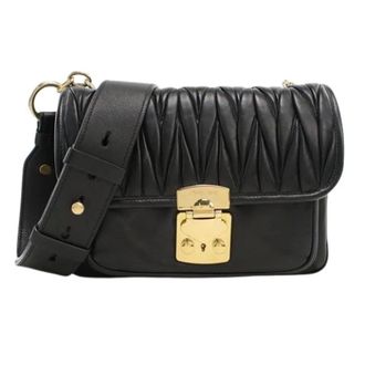 Miu Miu Sac &agrave; bandouli&egrave;re Pre-owned - Femme - Pre-owned - Noir - Taille: ONE Size
