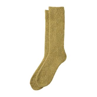 RoToTo Homme, Sous-v&ecirc;tements, Vert, Taille: M Chaussettes Bouclette M&eacute;rinos