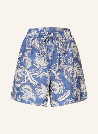 Sandro Sandro Shorts Mit Leinen blau