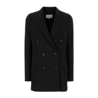 Maison Margiela Damen, Jacken, Schwarzk, SGr&ouml;&szlig;e