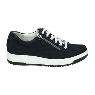 Durea Sportliche Damenschuhe Blau Nubuk - - Shoes - Damen - Blau - 42 EU