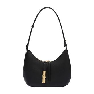 Furla Femme, Sacs, Noir, Taille: ONE Size Goccia S Shoulder Bag