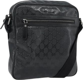 Gucci Sac bandouli&egrave;re vintage Pre-owned - Femme - Pre-owned - Noir - Taille: ONE Size