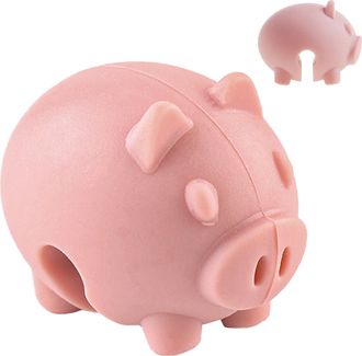 Generico Deckelheber mit seitlichem Deckel, Pfannenheber, Suppenheber mit Dampfaustritt aus Silikon, spritzwassergesch&uuml;tzt, Design