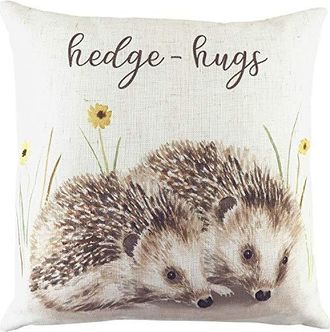 furn. Evans Lichfield Woodland Hedgehugs Kissenbezug, Mehrfarbig, 43 x 43 cm