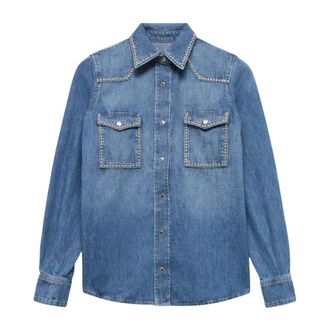 7 For All Mankind Denim Shirts - - Blouses & Shirts - Damen - Blau - M