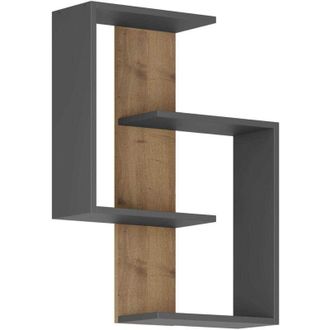 Asir Group LLC Asir Group Llc - Etag&egrave;re murale bicolore en agglom&eacute;r&eacute; Paranoid