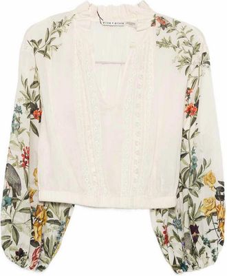 Alice & Olivia Bluse - Hellbeige