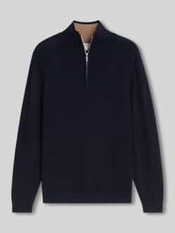 Tom Tailor Regular Fit Pullover mit Troyerkragen