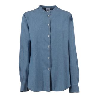 Aspesi Camicia - - Blouses & Shirts - Damen - Blau - L