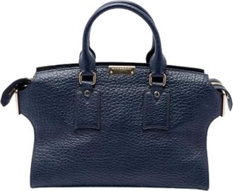 Burberry Sac bandouli&egrave;re Pre-owned - Femme - Pre-owned - Bleu - Taille: ONE Size