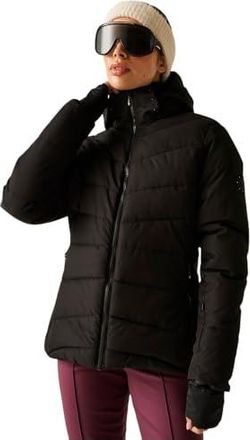 Dare 2B Glacier Veste de ski pour femme en tissu imperm&eacute;able et respirant, Noir, 44