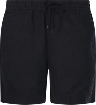 Ralph Lauren Homme, Shorts, Noir, Taille: M Cotton Shorts