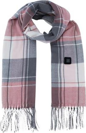 Generic Compatible avec l&eacute;charpe de moto pour femmes pour hommes et femmes, nouvelle &eacute;charpe chauffante (recharge non incluse). Foulards bleus plus, Or rose, 