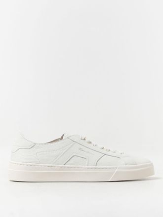 Santoni Baskets SANTONI Homme couleur Jaune Cr&egrave;me