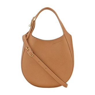 Longchamp Femme, Sacs, Brun, Taille: ONE Size Le Foulonn&eacute; S Handbag