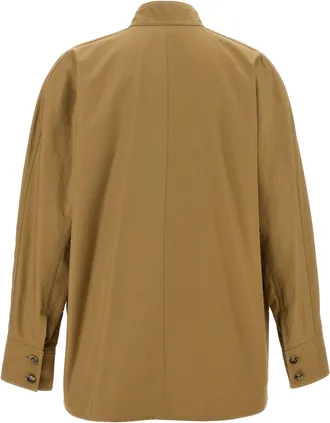 Saint Laurent Saharienne Shirt - Camel
