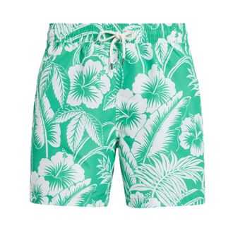 Polo Ralph Lauren Homme, Maillots de bain, Vert, Taille: M Floral Swim Boxer