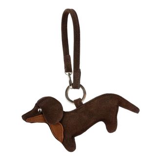 L37 Femme, Sacs, Brun, Taille: ONE Size Breloque de Sac Teckel