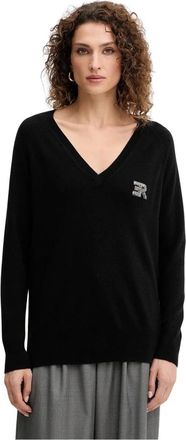 Ermanno Scervino Damen, Strickwaren, Schwarzk, MGr&ouml;&szlig;e