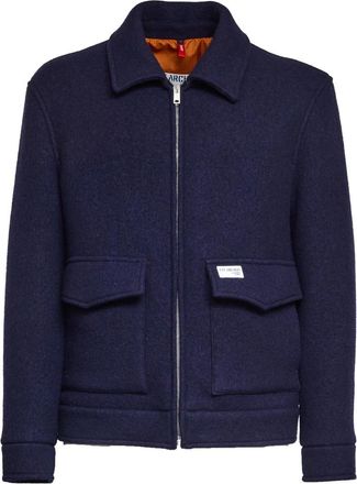 Fay Homme, Vestes, Bleu, Taille: S Veste Trucker Peluche