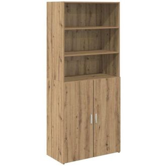 vidaXL Haut Armoire Chêne artisanal 80 x 42,5 x 185 cm vidaXL