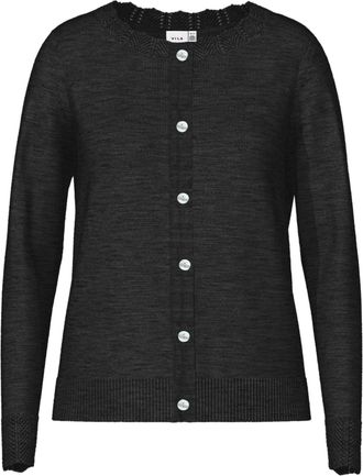 Vila Vinikolina L/S O-Neck Knit Cardigan-Noos