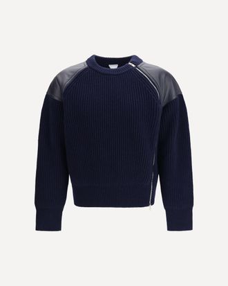 Bottega Veneta English-rib wool and cashmere Sweater Male L