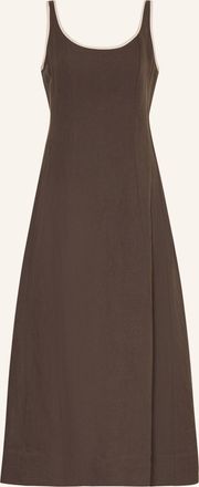 Neo Noir Neo Noir Kleid Safinan Mit Leinen braun