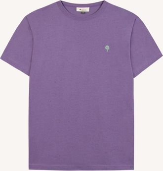 Faguo T-shirt violet coton - LUGNY