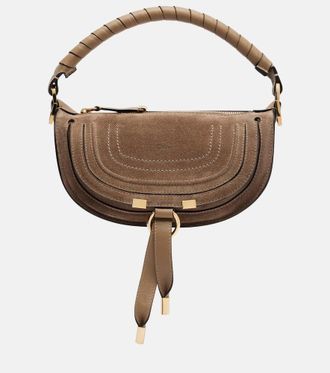 Chlo&eacute; Chlo&eacute; Schultertasche Marcie Mini aus Veloursleder