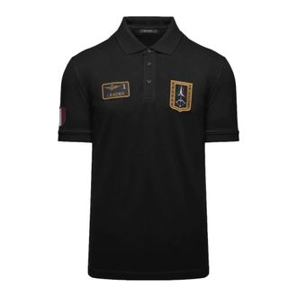 Aeronautica Homme, Tops, Noir, Taille: 2XL Polo Frecce Tricolori Po1927Up00191