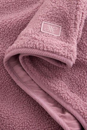 Next Fleecejacke Borg-Jacke mit Viertel-Rei&szlig;verschluss (1-St)