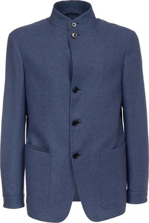 Ermenegildo Zegna Homme, Vestes, Bleu, Taille: M Veste crois&eacute;e