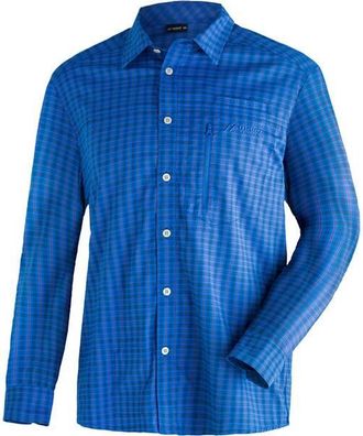 Maier Sports Herren Hemd Mats L/S He-Hemd 1/1 Arm el