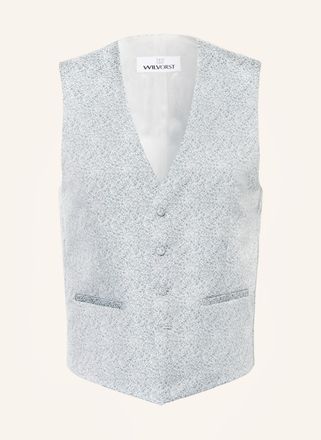 Wilvorst Wilvorst Anzugweste Extra Slim Fit gruen