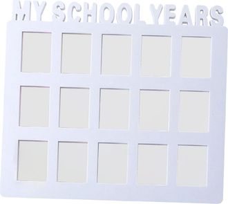 Cabilock School Years Collage Photo Frame F&uuml;r F&auml;cher Kreativer Erinnerungsrahmen F&uuml;r Schul Und Abschlussbilder Pr&auml;sentation Wertvoller