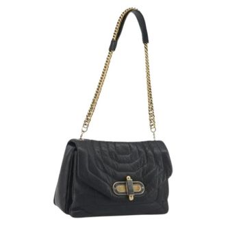 Bally Pre-owned Cuir sacs-main - Femme - Pre-owned - Noir - Taille: ONE Size
