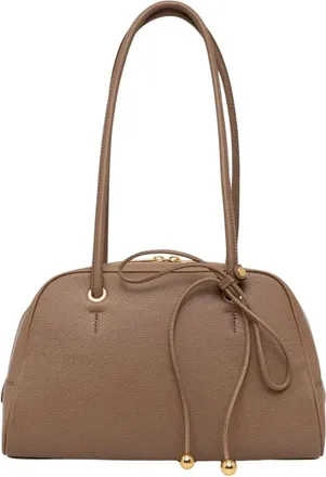 Furla Sac &agrave; bandouli&egrave;re Poppy M - Femme - Sacs - Brun - Taille: ONE Size