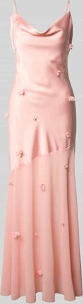 Gina Tricot Maxikleid mit floralem Besatz