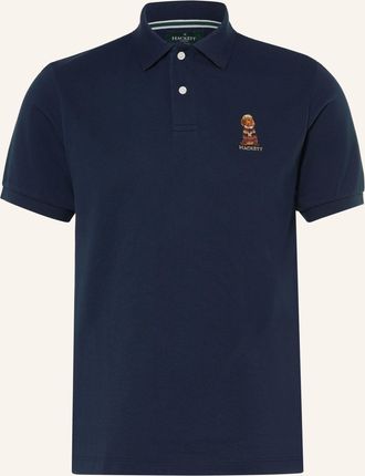 Hackett Piqu&eacute;-Poloshirt Heritage Harry Classic Fit blau