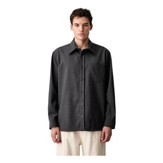 A.P.C. A.p.c. - Casual Chemises - Homme - Chemises - Gris - Taille: L
