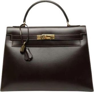 Herm&egrave;s Pre-owned Kelly 32 Handtasche - - Pre-owned - Damen - Braun - ONE SIZE