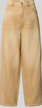 Christian Berg Barrel Jeans im 5-Pocket-Design