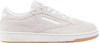 Reebok Mixte Club C 85 Basket, White Unleashedgreen Kineblue, 34 EU