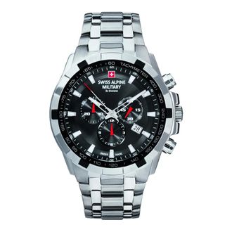 Swiss Alpine Military Chronograph - - Accessories - Herren - Grau - ONE SIZE