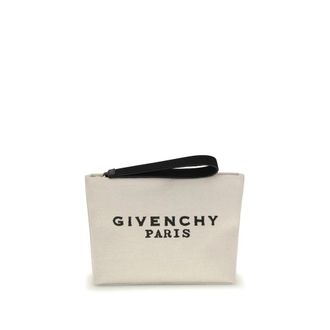 Givenchy Canvas Pochette - - Bags - Damen - Beige - ONE SIZE