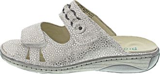 Waldläufer Garda Pantolette Silber